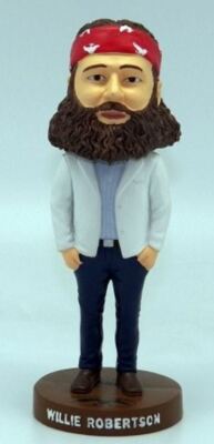 Duck Commander Bobble Head - Willie Robertson 6" Tall Duck Dynasty NIB ...