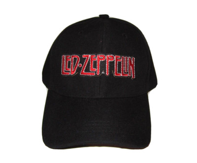 LED ZEPPELIN Music Band Embroidered Logo Patch Adjustable Baseball Hat ...