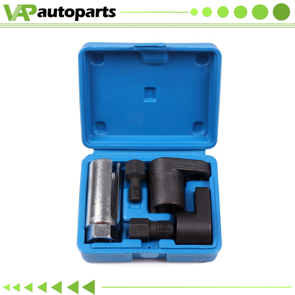 5 pc Oxygen Sensor Socket Vacuum Wrench O2 M12 M18 Tool Renew Thread ...