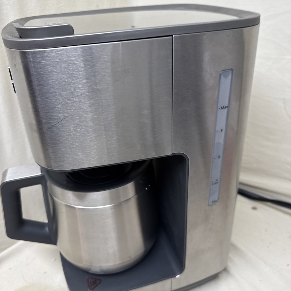 GE Drip Coffee Maker With Timer | 10-Cup Thermal Carafe Coffee Pot ...