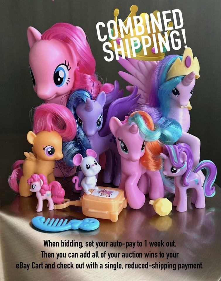 My Little Pony "PRINCESS LUNA" (Sweet Celebrations 2017) Brushables G4 ...