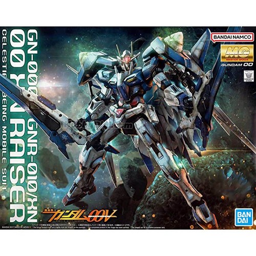 Gundam MG Master Grade 00 XN Raiser GN-0000+GNR-010XN Gunpla Modèle Kit ...
