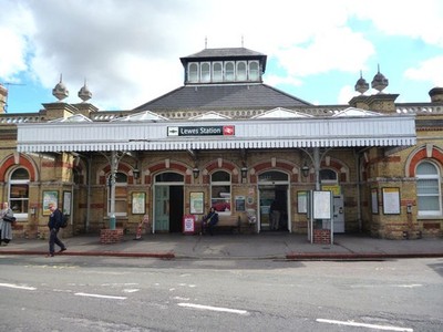 Photo A3 Lewes Station This used to be a very important station, where ...