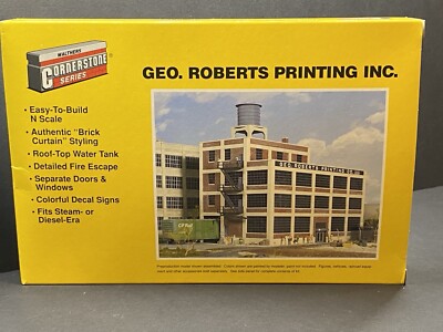 Lot of Walthers N Scale Commercial Buildings Kits 1/160 | eBay