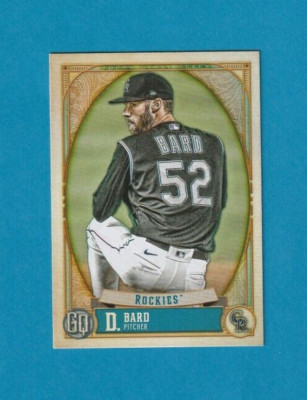 2021 Topps GYPSY QUEEN baseball card # 64 Daniel Bard COLORADO ROCKIES ...