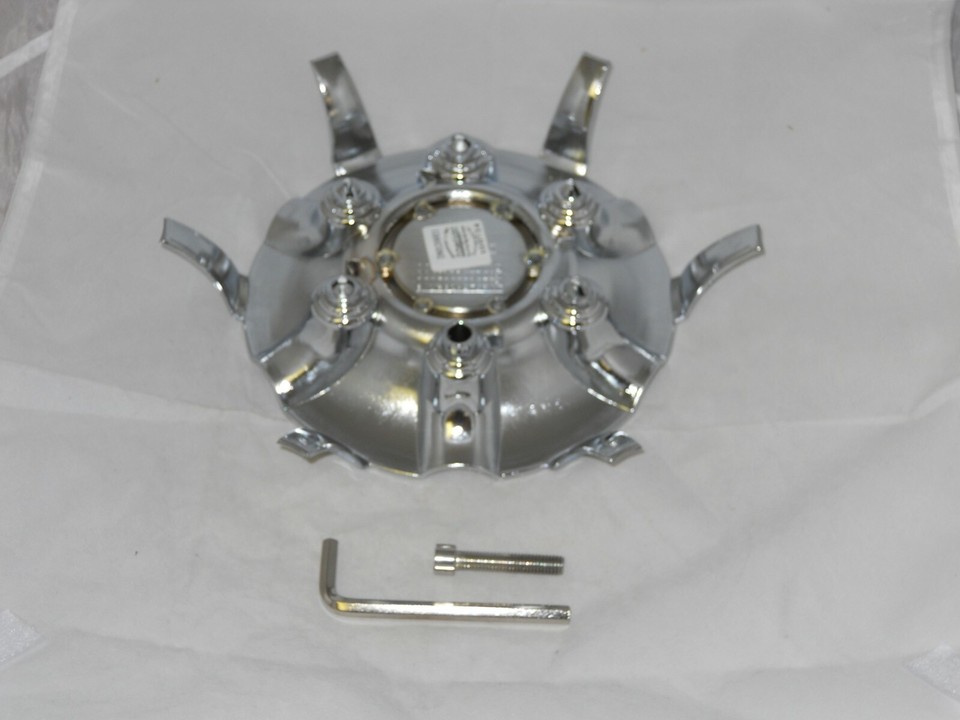 DROPSTARS DS01 LUXURY WHEELS DS01200011 S508-33 CHROME WHEEL RIM CENTER ...