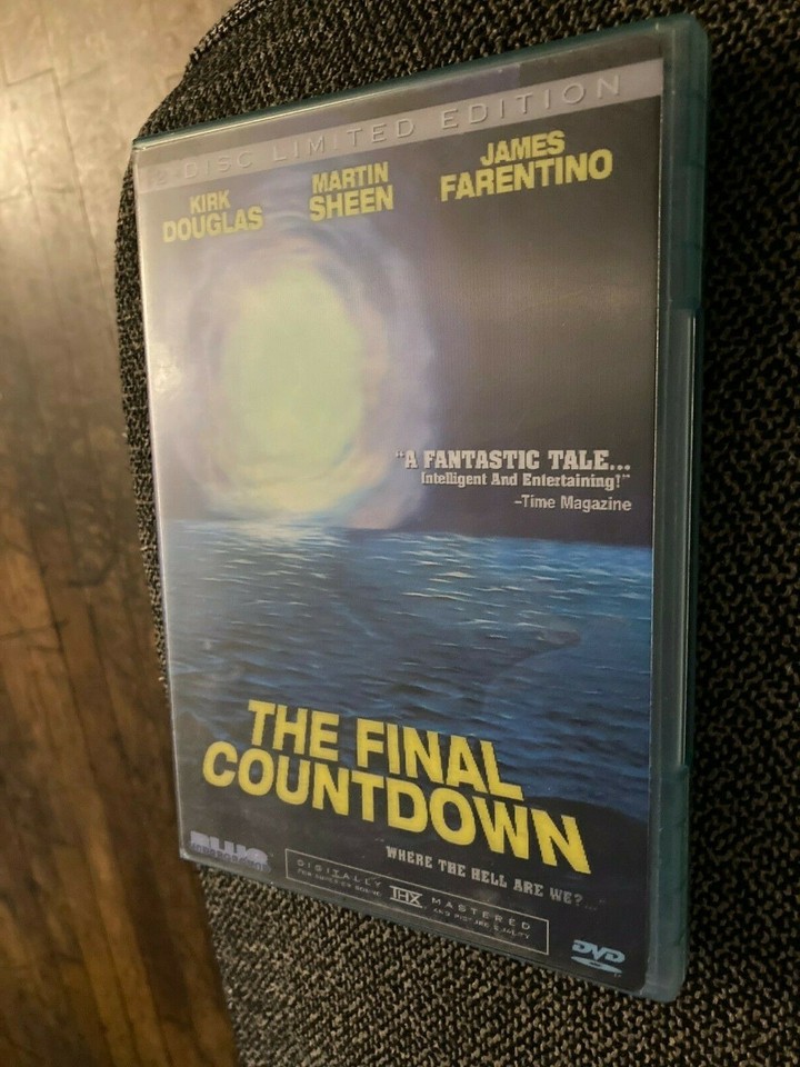 The Final Countdown {DVD, 2004, 2-Disc Limited Edition} Lenticular 3-D ...