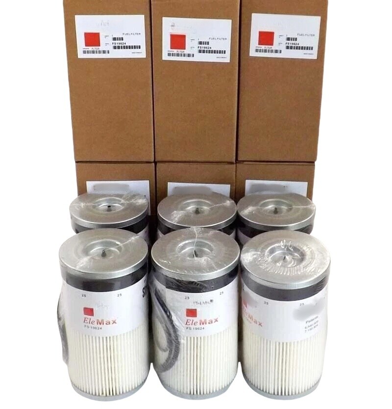 6 PCS for GENUINE Fleetguard FS19624 Fuel Filter / Water Separator FITS ...