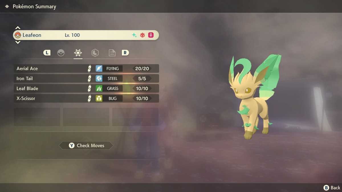 Shiny Leafeon Pokemon X Pokemon GO: How To Get All Shiny Eeveelutions
