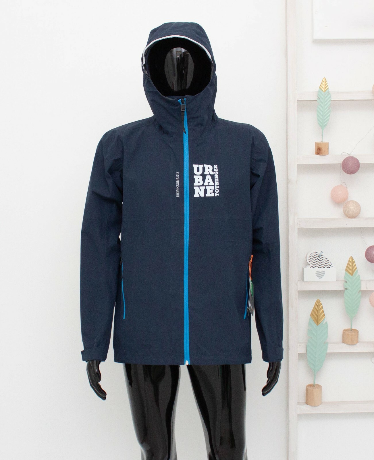 New DIDRIKSONS Tiva Men's Jacket Hooded Storm System 100 % Waterproof S ...