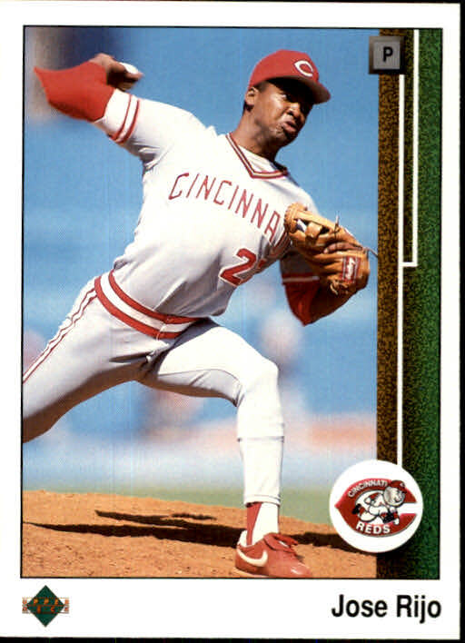 1989 Upper Deck Baseball Card #619 Jose Rijo | eBay