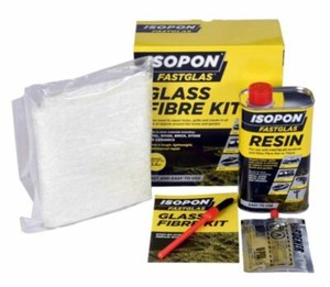Upol Glass Fibre Kit, Isopon Fastglas Repair Kit,Davids,Fibreglass ...