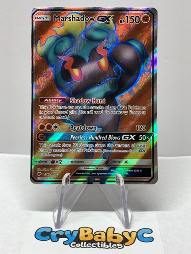 Pokemon Marshadow GX 137/147 Burning Shadows Sun & Moon FULL ART | eBay