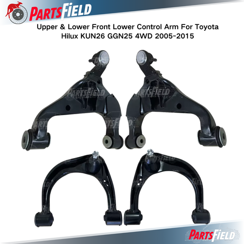 Upper & Lower Front Control Arm Kit for Toyota Hilux 05-15 VII KUN26 | eBay