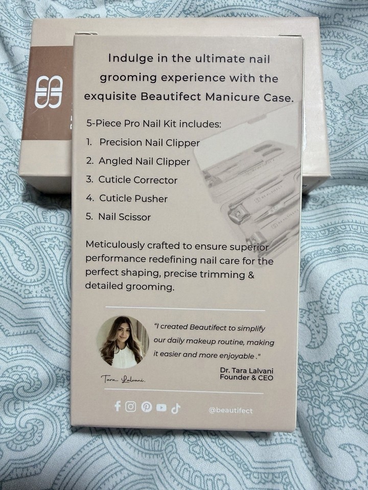 Beautifect Manicure Case, where luxury meets convenience | eBay UK