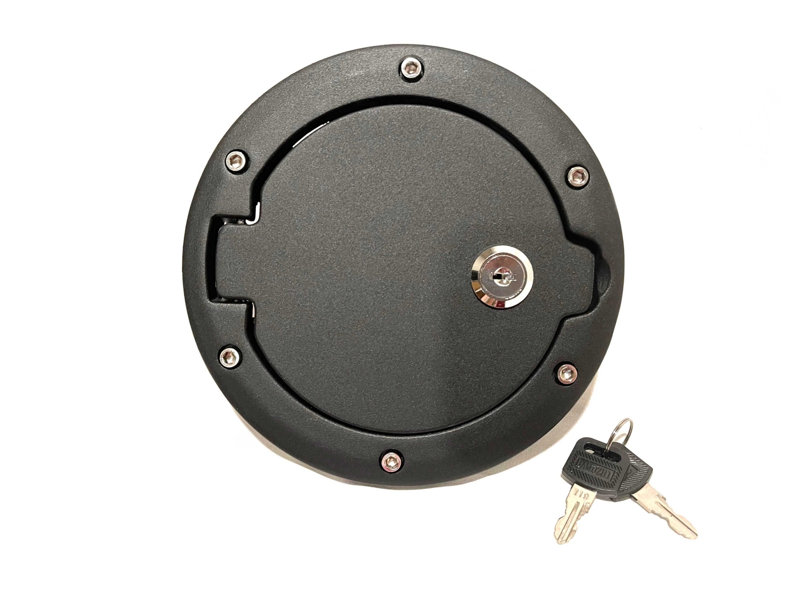 Fuel Door Cover Locking Gas Cap Cover fit Jeep Wrangler JK & Unlimited ...