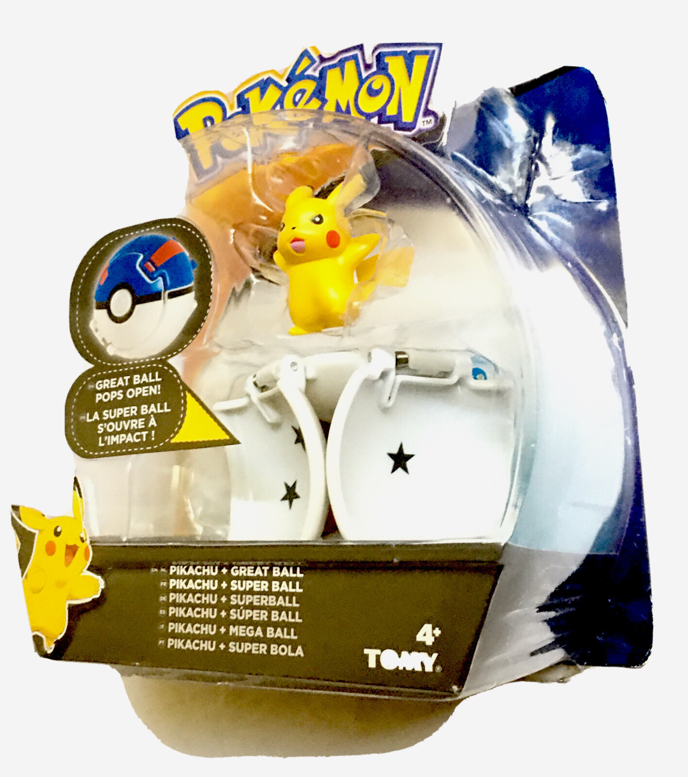 Pokémon Throw N' Pop Pikachu and Pokeball - Tomy Brand - New In Pack | eBay
