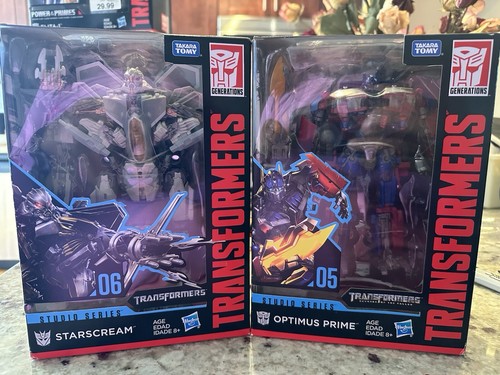 TRANSFORMERS STUDIO SERIES 05 Optimus Prime And 06 Starscream NIB | eBay