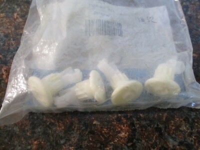 4 TO A PACKAGE NEW GENUINE OEM GE Dishwasher Rack Roller Kit WD12X383 ...