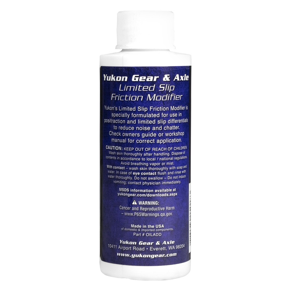Yukon Friction Modifier Additive for Limited Slip/Posi - 4 Ounce Bottle ...