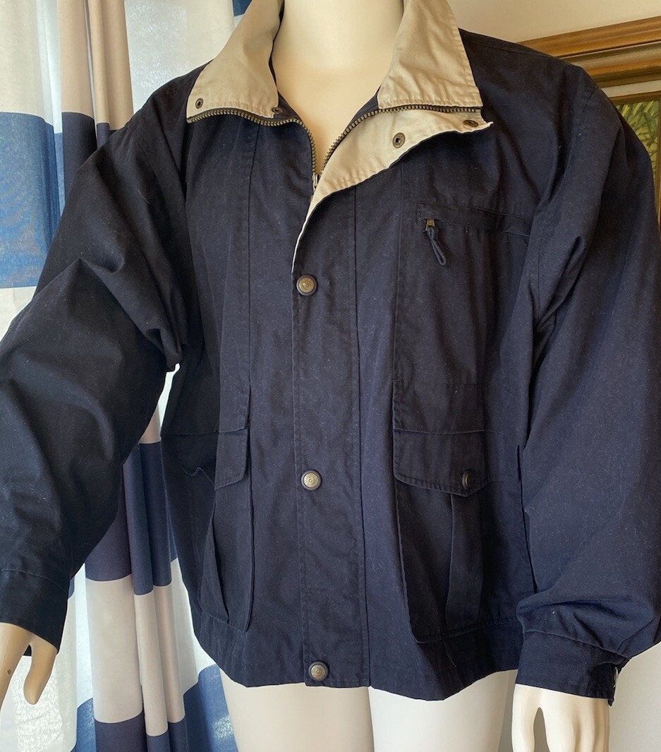Vintage Field And Stream Harrington Jacket Mens XL Na… - Gem