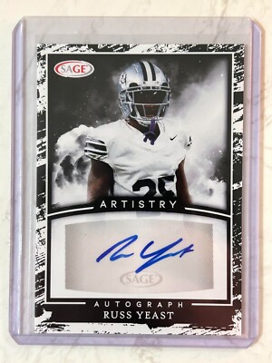 Russ Yeast Auto Artistry Sage 2022 Autograph | eBay