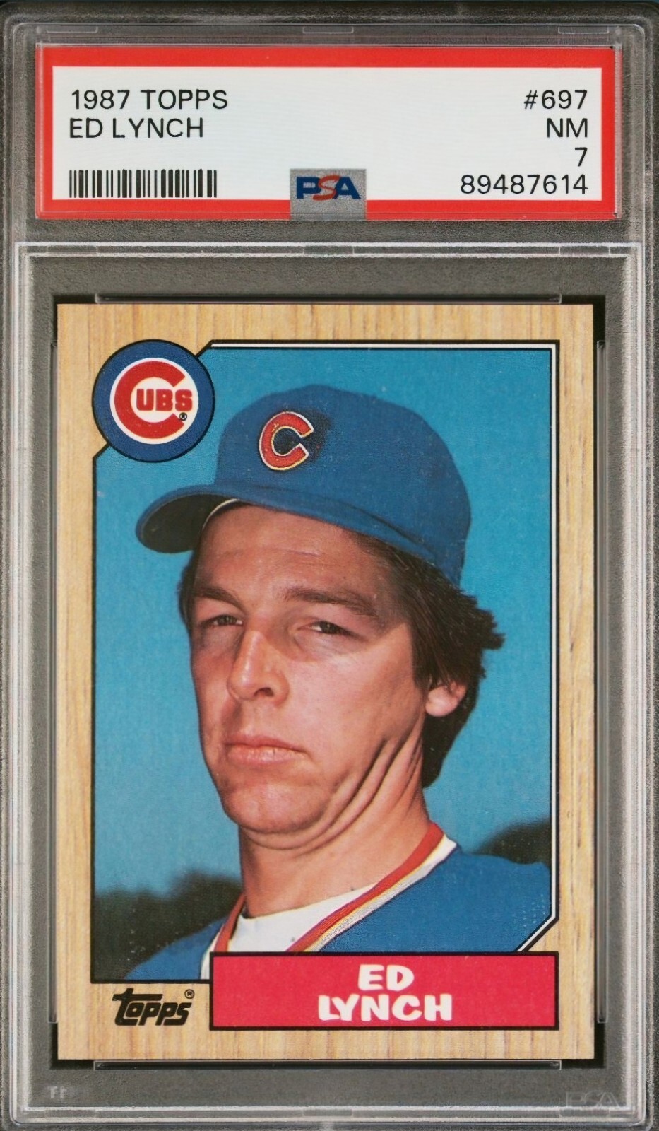 PSA 7 1987 Topps #697 Ed Lynch | eBay