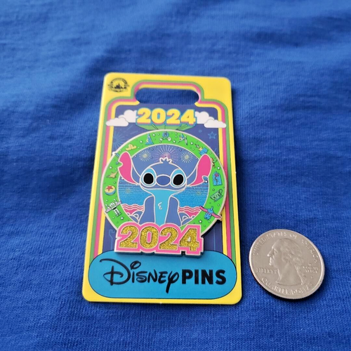 Disney Parks 2024 Dated Pin – Lilo and Stitch Collectible Featuring ...