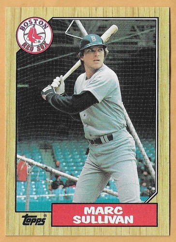 MARC SULLIVAN BOSTON RED SOX #66 - TOPPS NM-MT 1987 | eBay