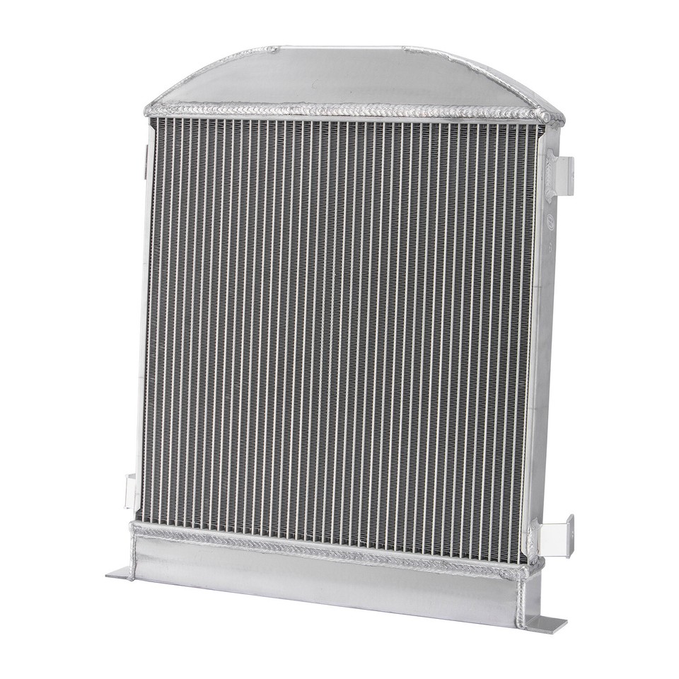 4 Row Radiator+Shroud Fan For 1930-1932 Ford Hi-Boy Hot Rod Ford V8 ...