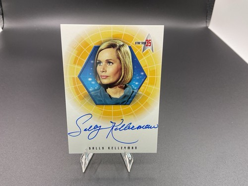 SALLY KELLERMAN AS DR. DEHNER AUTOGRAPH CARD A5 2001 STAR TREK 35TH ...