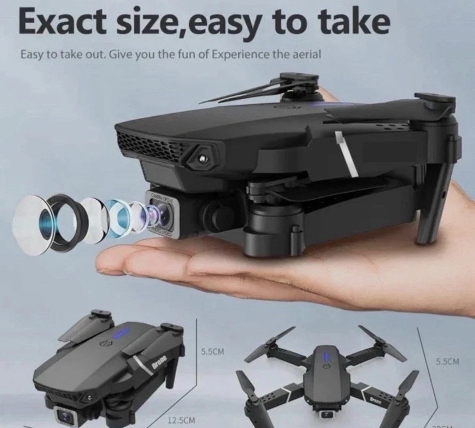Drone-Avoid Obstacles SMS 4k Camera Retail $299.99 "New & Sealed" | eBay