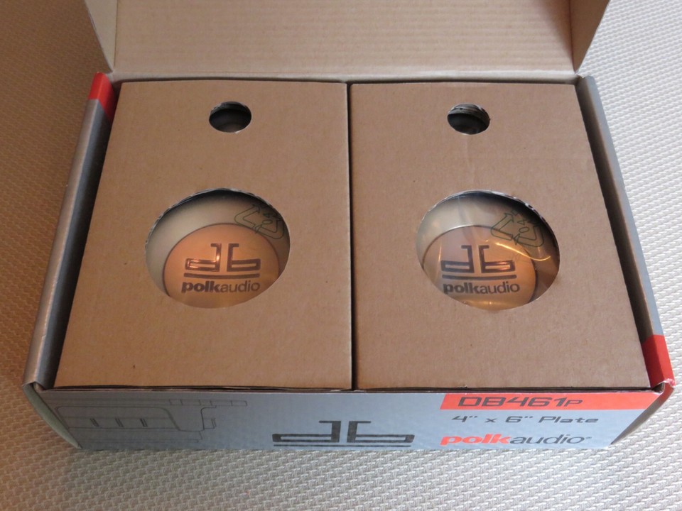 Polk Audio DB461P 4" x 6" Plate Car Door Speakers | eBay