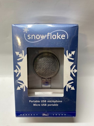 Snowflake Portable USB Microphone | Blue | Handheld/Stand-Held | Sound ...