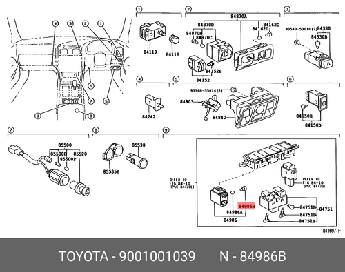 Genuine OE Halogen Lamp, 9001001039 for TOYOTA 90010-01039 | eBay