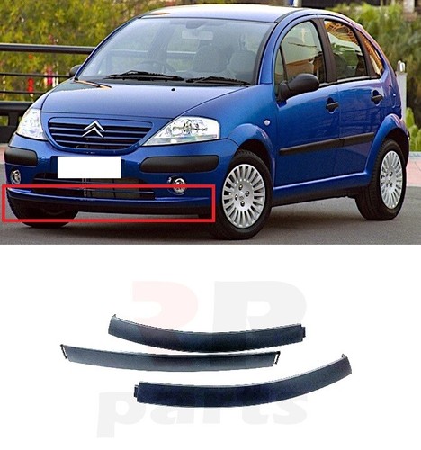 FOR CITROEN C3 02-05 NEW FRONT BUMPER SPOILER SPLITTER SET HIGH QUALITY ...