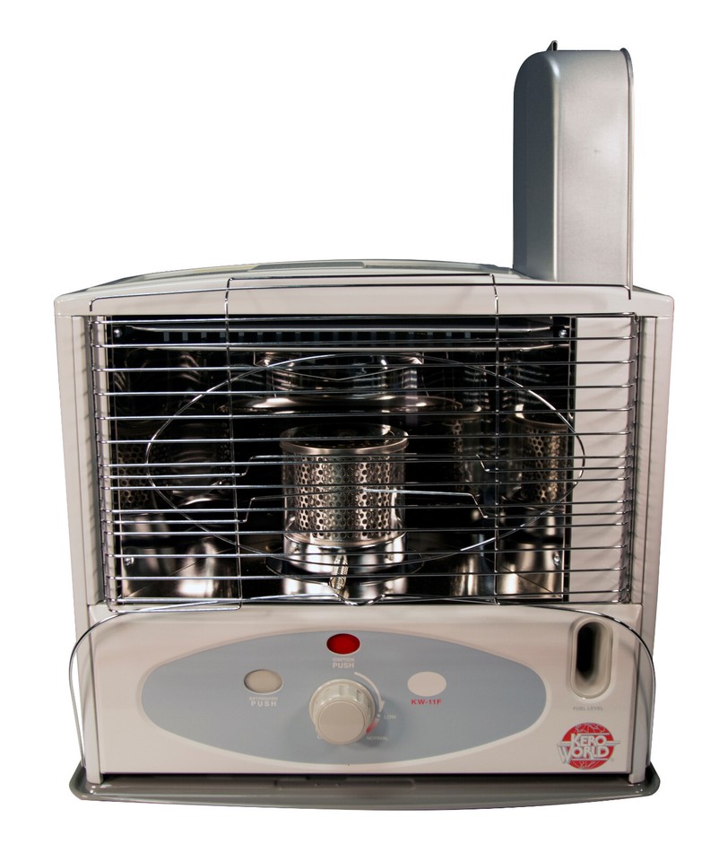 Kero World Radiant Kerosene Heater, 10000 BTU, Indoor Glass Burner ...