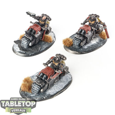 Space Wolves - 3 x Outriders - bemalt | eBay.de
