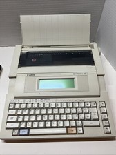 RARE Vintage Cannon Starwriter Jet 300 Word Processor With Manuals ...