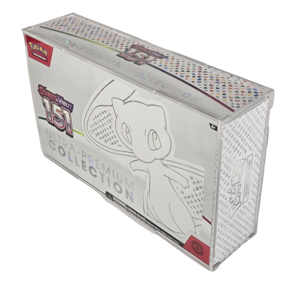 Acrylic Display Case for Pokemon 151 Ultra Premium Collection Box UPC ...