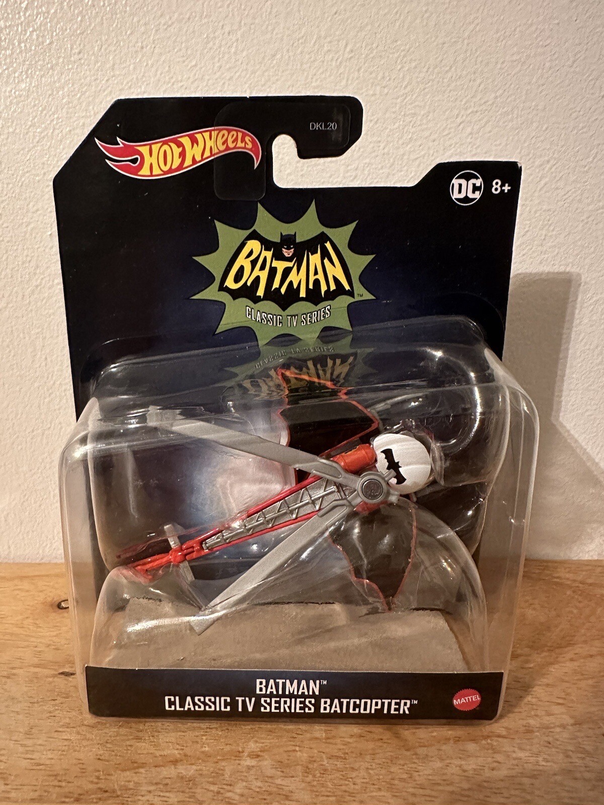 Hot Wheels Premium DC Batman Classic TV Series Batcopter Robin Joker ...