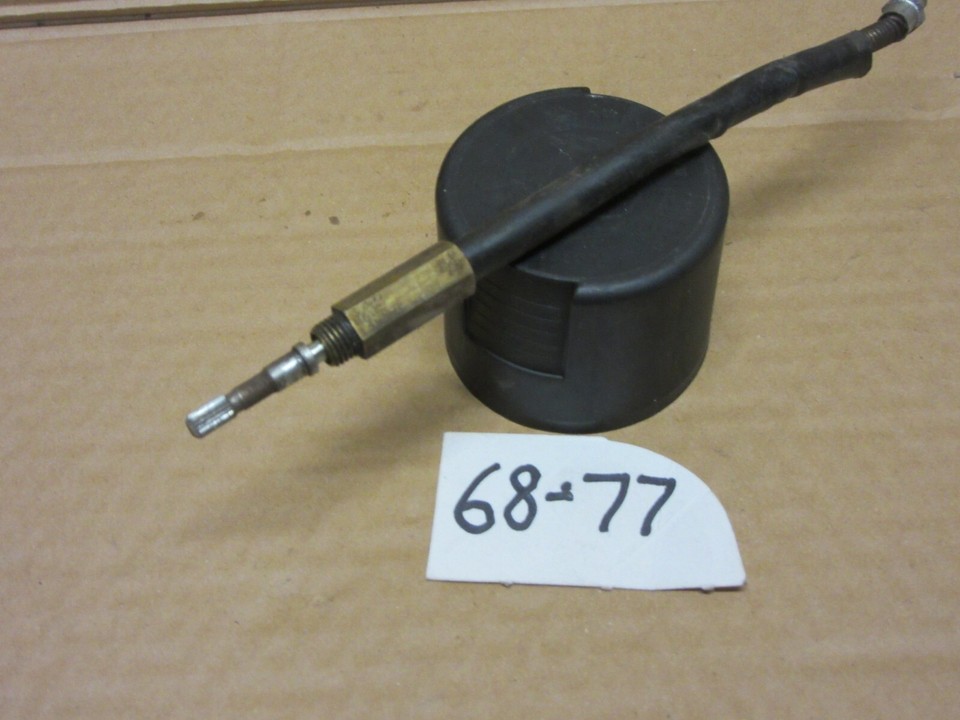 1968 -1977 Corvette Odometer Mileage Reset Trip Cable Flex Shaft | eBay