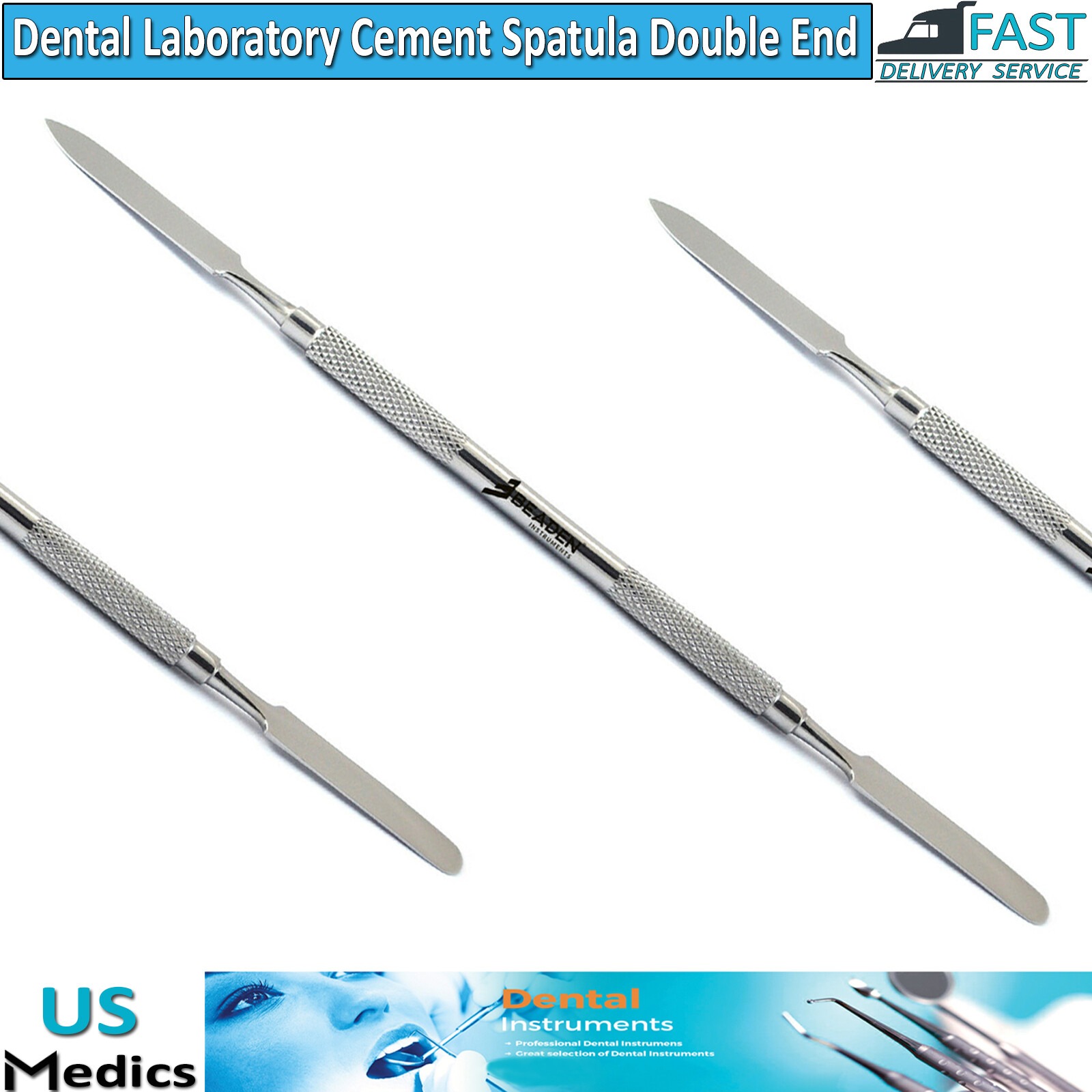 Dental Cement Spatula Double End Wax Restorative Cements and Powder ...