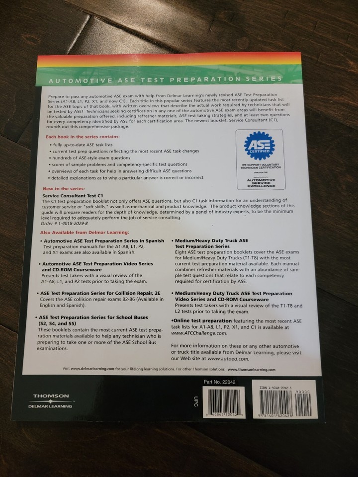 Automotive ASE Test Preparation Manuals, 3e A3: Manual Drive Trains and ...