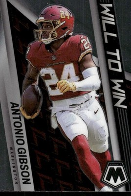 2022 Panini Mosaic - Will to Win Antonio Gibson #WW-19 | eBay
