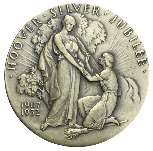 The Hoover Company Silver Jubilee Medal | eBay