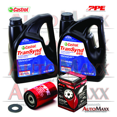 Allison Transynd Full Synthetic Transmission Fluid PKG 2 GAL + 1 PPE ...