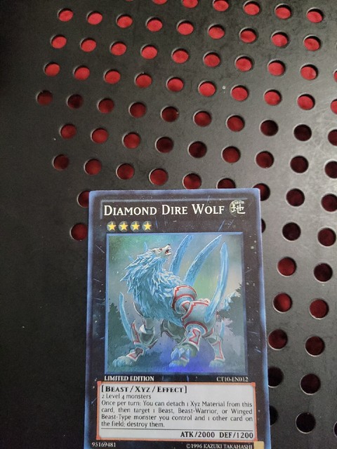 Yu-Gi-Oh! TCG Diamond Dire Wolf 2013 Collectors Tins CT10-EN012 Limited ...