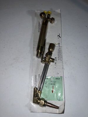 Rebuilt Harris Oxy Acetylene Cutting Welding Torch w Gas Mixer & Tip ...