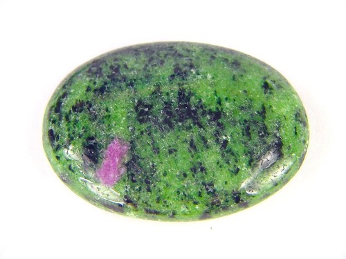 BUTW Ruby in Zoisite Massage Palm Worry Pocket Healing Stone with bag ...